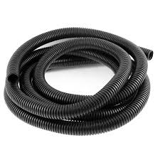 Sleeving Corrugated 25mm Black – Gas On The Run